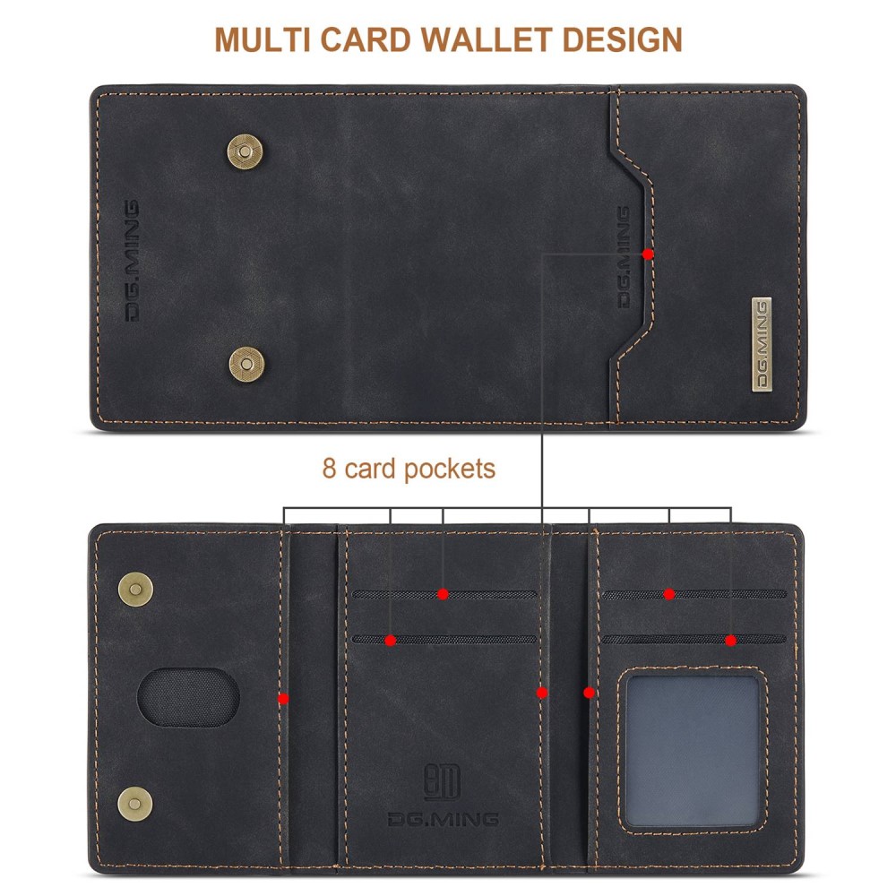 Köp DG.MING 2 in 1 Magnetic Card Slot Case iPhone 14 Black Online