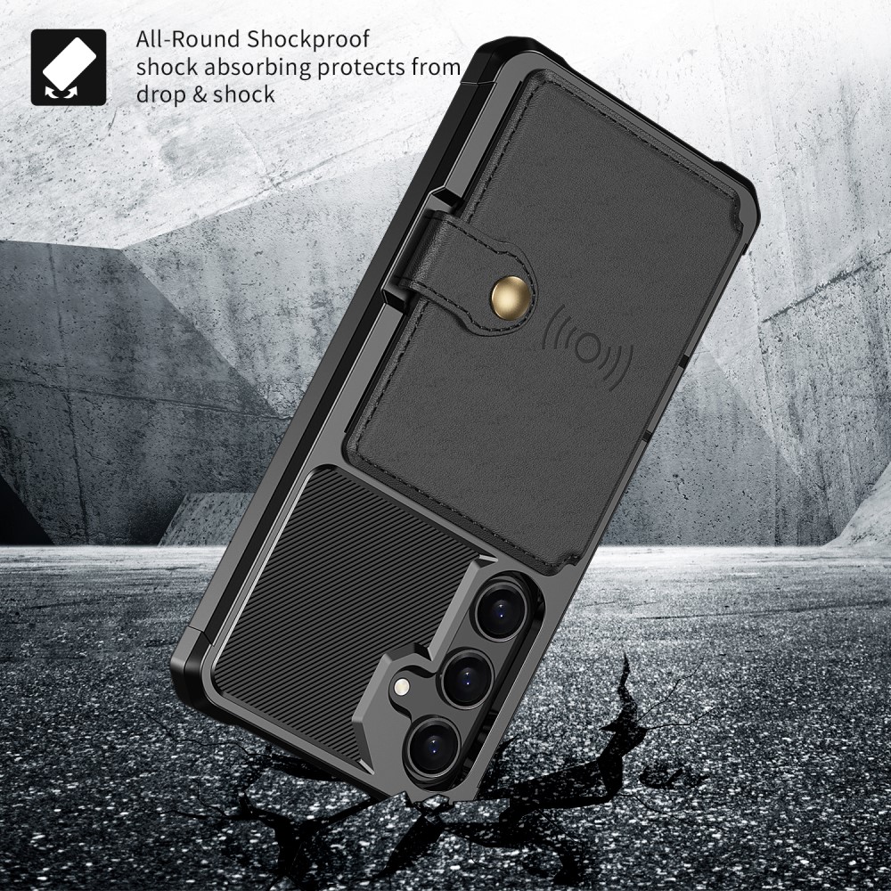 Samsung Galaxy S25 Multi-Slot Skal Svart | Techhuset.se